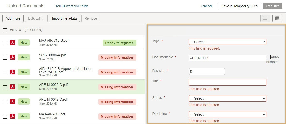 Add Documents